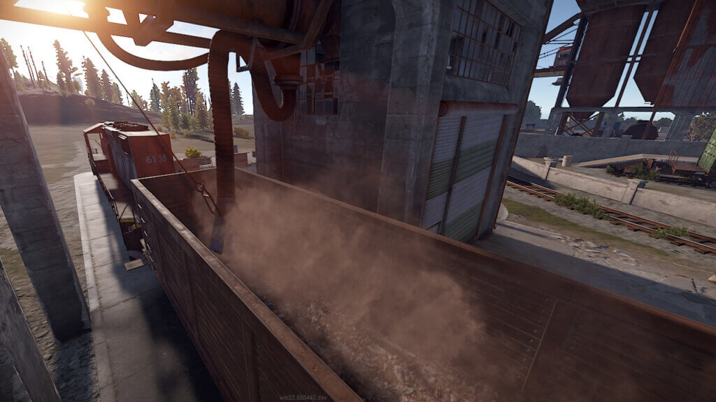 Rust - August update brings unloading event for trainyard monument ...