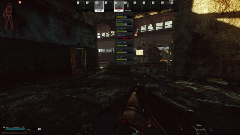 Escape from Tarkov - How to use the new healing system - Survival ...