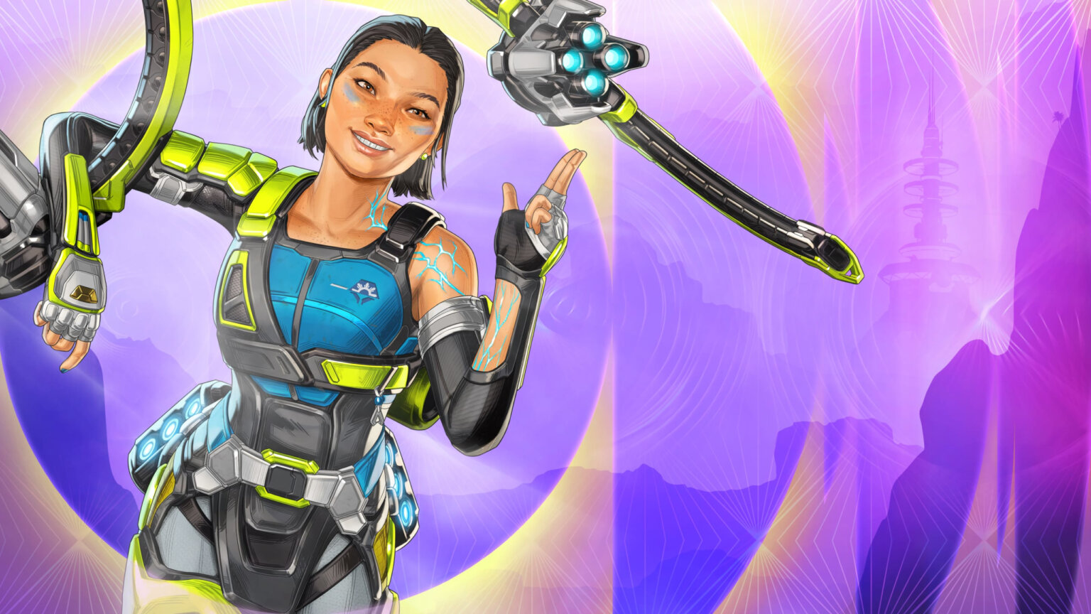 Apex Legends newest legend Conduit is a "tiny titan full of optimism ...